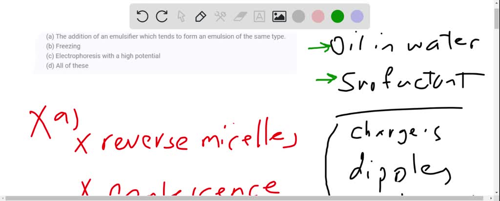 SOLVED:The fat-related problem of emulsion formation has largely been ...