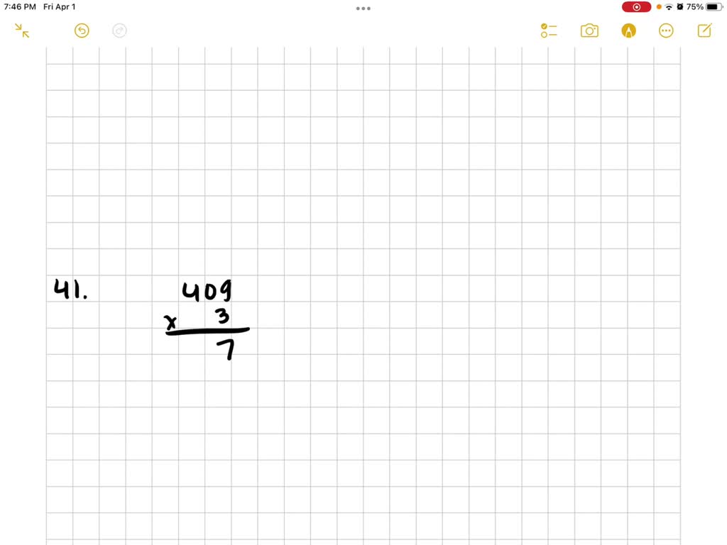 ⏩SOLVED:Divide and check by multiplying. 1227 ÷3 | Numerade