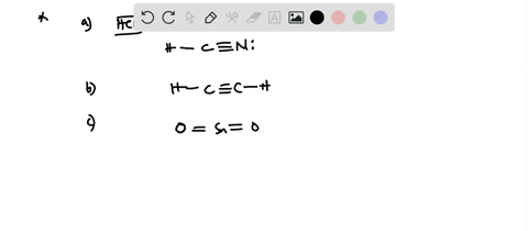 SOLVED:The following Lewis structures for (a) HCN,(b) C2 H2, (c) SnO2,( d) BF3,(e) HOF,(f) HCOF ...