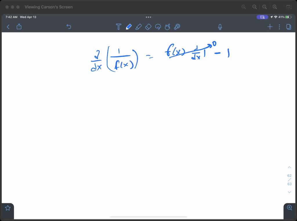 ⏩SOLVED:The following reciprocal rule tells us how to differentiate… | Numerade
