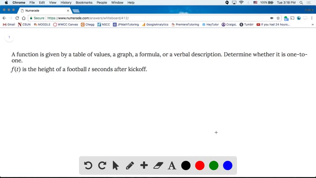  SOLVED A Function Is Given By A Table Of Values A Graph A Numerade