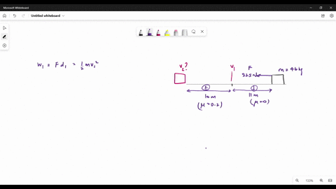 A 46.0-kg crate, starting from rest, is pulled across a floor with a constant horizontal force ...