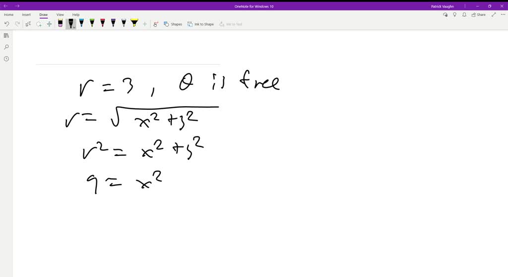 Equation Is Given In Cylindrical Coordinates Express SolvedLib
