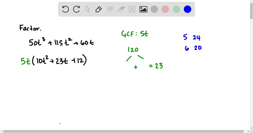 ⏩SOLVED:Factor completely. If a polynomial is prime, state this. 50… | Numerade