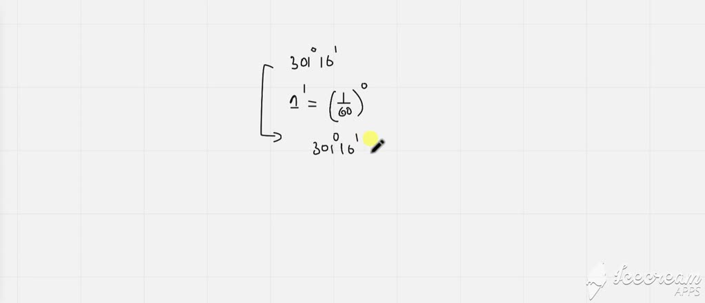 SOLVED:Change the given angles to equal angles expressed in decimal form to the nearest 0.01^∘ ...