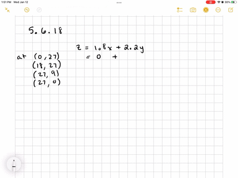 SOLVED:a. Determine the values of x and y that produce the maximum or minimum value of the ...