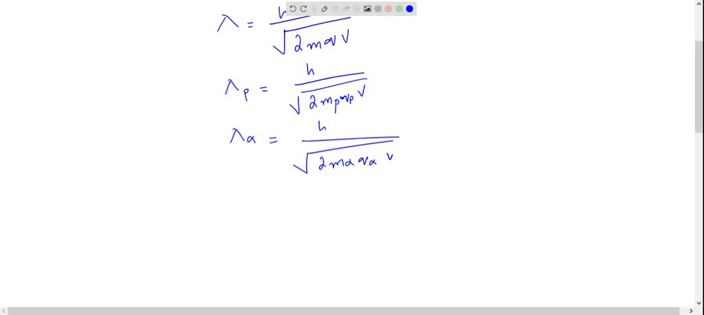 ⏩SOLVED:A proton and an ∝-particle are passed through same potential… | Numerade