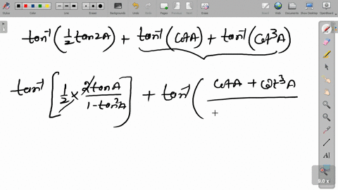 ⏩SOLVED:Prove that: tan^-1((1)/(2) tan2 A)+tan^-1(cotA)+tan^-1(cot^3 ...