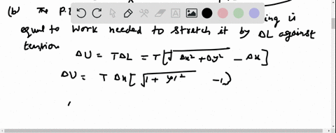 [GET ANSWER] 6-11 (a) Find the total energy of vibration of a string of length L, fixed at both ...