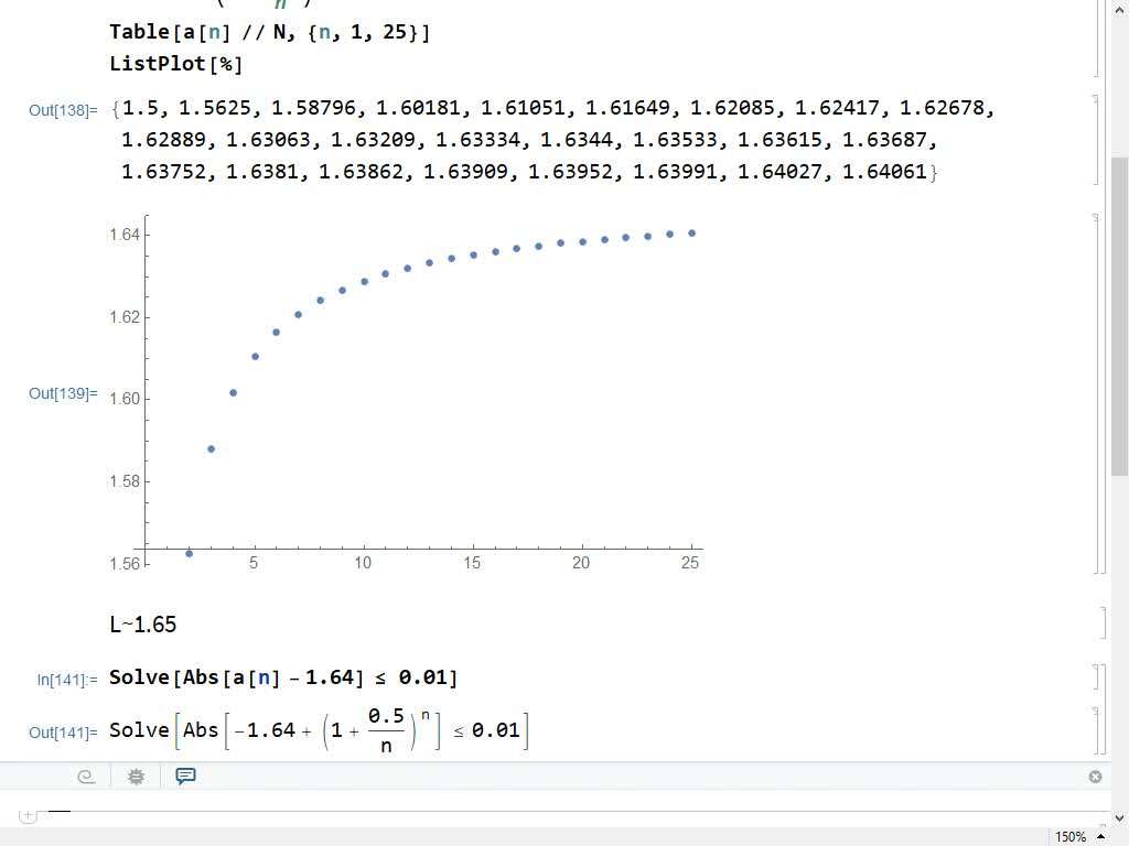 ⏩SOLVED:Use a CAS to perform the following steps for the sequences.… | Numerade