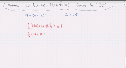 SOLVED:The kth term of an anthmetic sequence is 2+3 k. Find, in terms ...