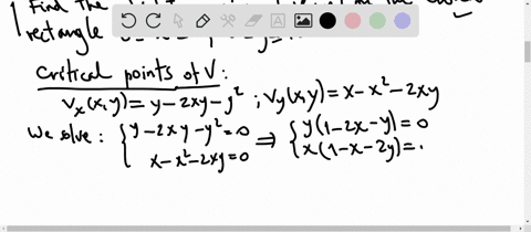 SOLVED: Find the maximum volume of a rectangular box with three faces in the coordinate planes ...