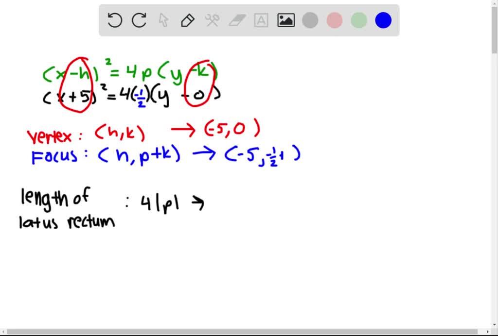 SOLVED For The Given Quadratic Equation Find The Vertex Then Create A 