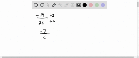 SOLVED:Quotient of Complex Numbers in Standard Form. Write the quotient in standard form. -(14 ...