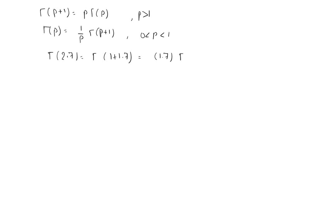 ⏩SOLVED:Evaluate the following Γfunctions using tables and the… | Numerade