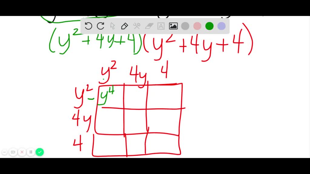 SOLVED Expand y 2 4 
