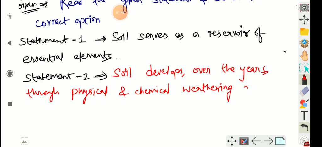 Solved Read The Given Statements And Select The Correct Option