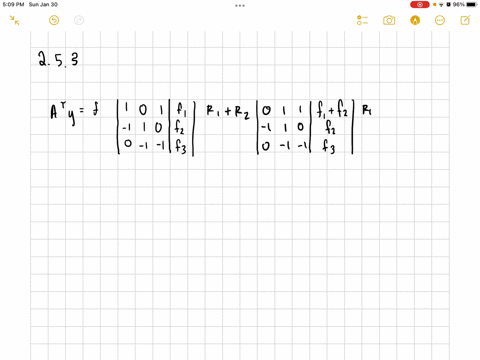 SOLVED:For the same 3 by 3 matrix, show directly from the columns that ...