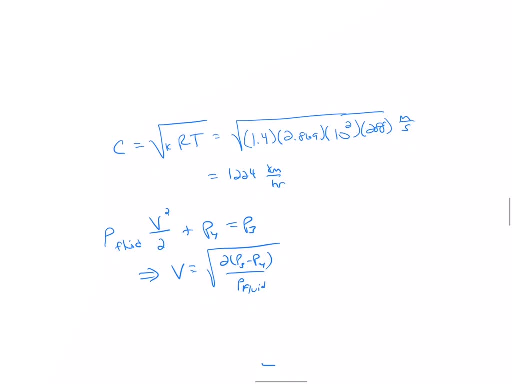 SOLVED:A meteorologist uses a Pitot-static tube to measure the wind ...