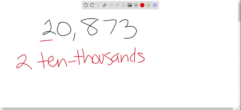 Write the numbers in expanded notation. 2033.1 foor | Numerade