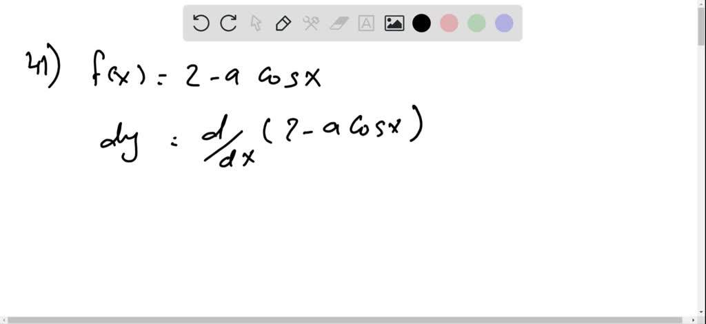 SOLVED:Differentials Consider the following functions and express the relationship between a ...
