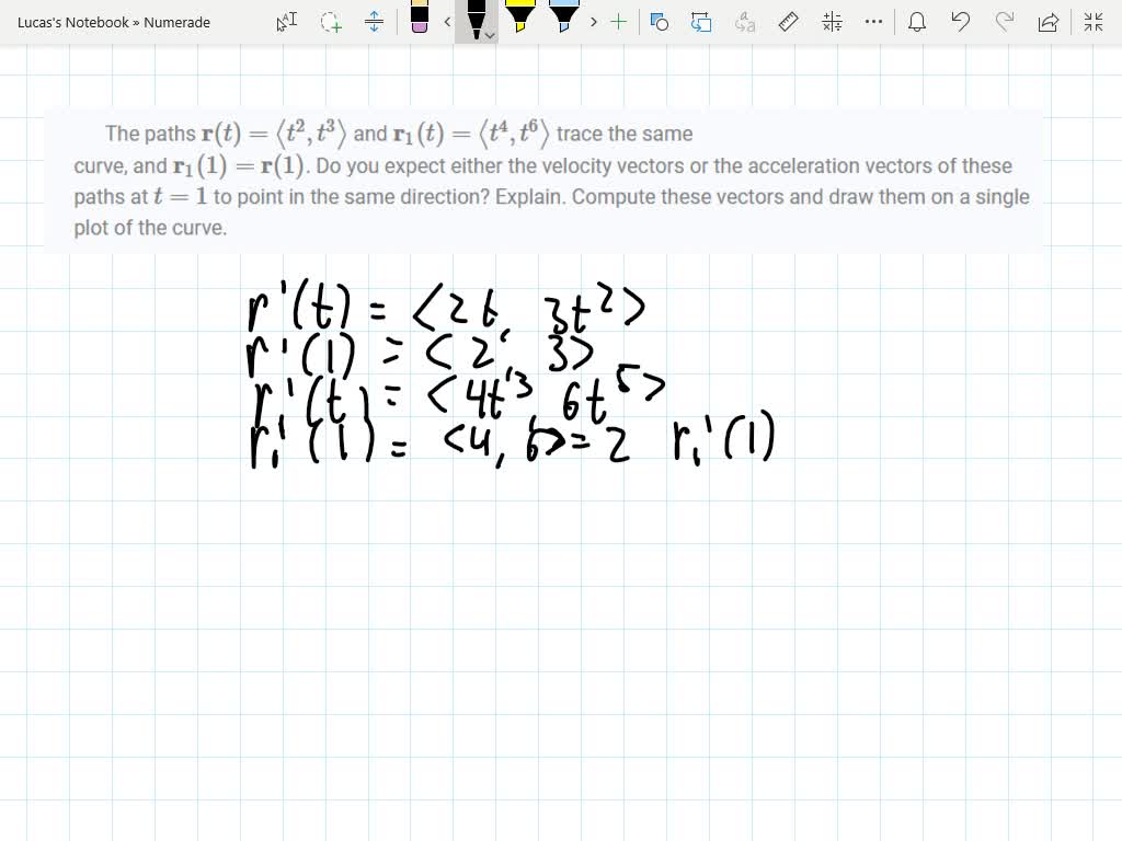 SOLVED:Determine the streamline, path line, and streak line that pass ...