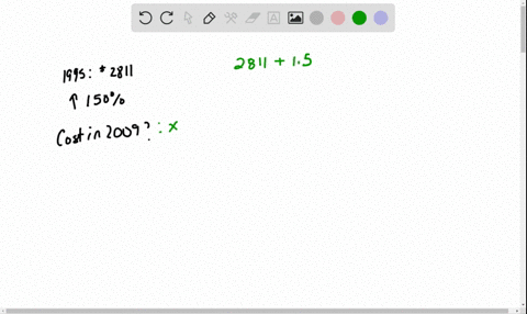 вџ Solved Solve Each Percent Problem See Example 5 In 1995 Theвђ Numerade