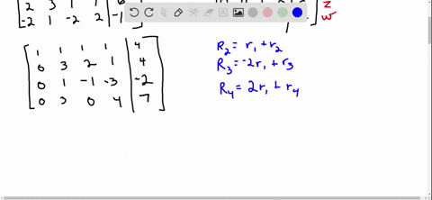 ⏩SOLVED:Solve each system of equations using matrices (row… | Numerade