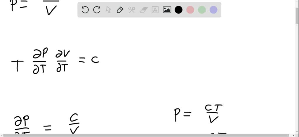 SOLVED:We have seen how to calculate CV for an ideal gas. Calculate CP for an ideal gas in three ...