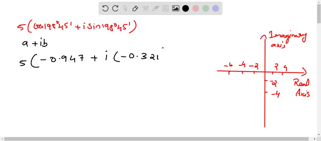 SOLVED:Write the standard form of the complex number. Then plot the ...