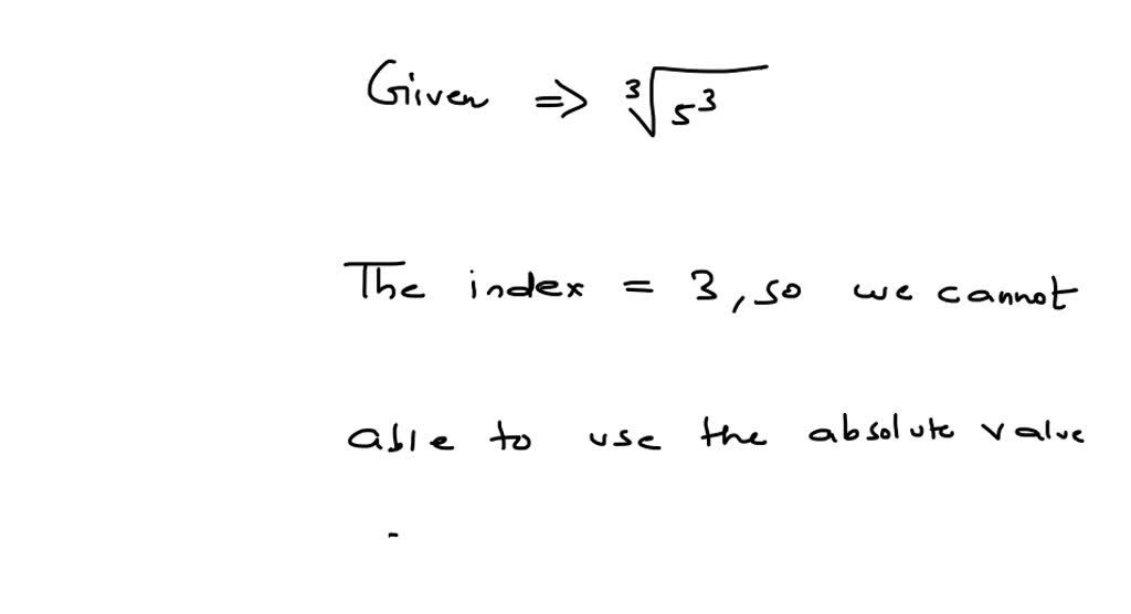 SOLVED Simplify 5 3 X 3 