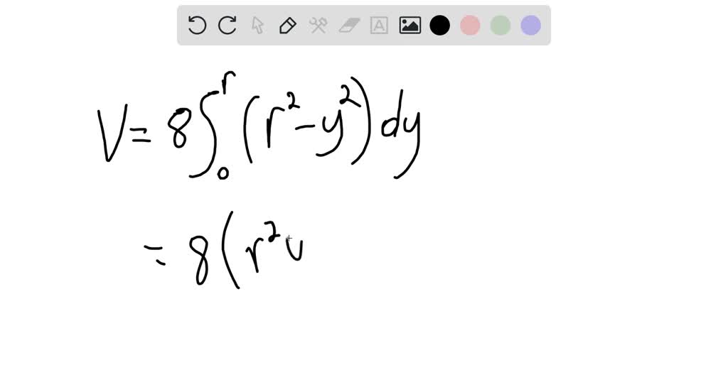 SOLVED:Volume of a Joint Two pipes intersect at right angles as shown ...