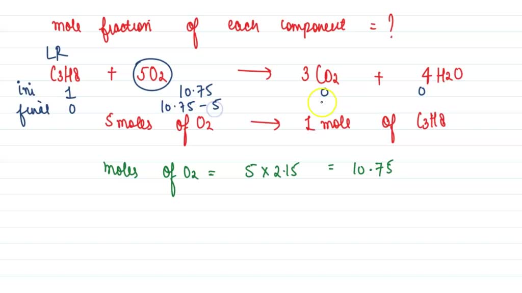 SOLVED: 1. Interpretar la siguiente ecuación: C3H8 + O2 –→ CO2 + H2O 2 ...