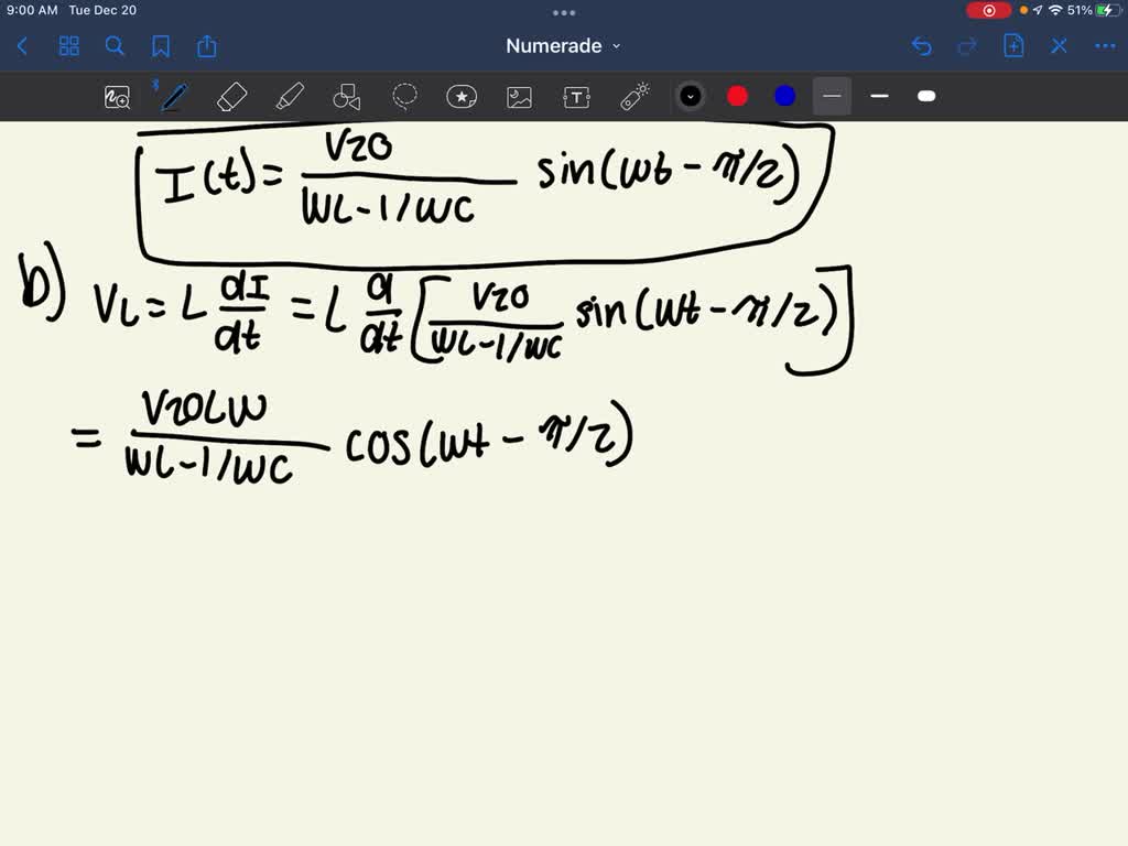 SOLVED: Consider the circuit shown in Fig 1b. Assume the inductor value is 30 microhenry and the ...
