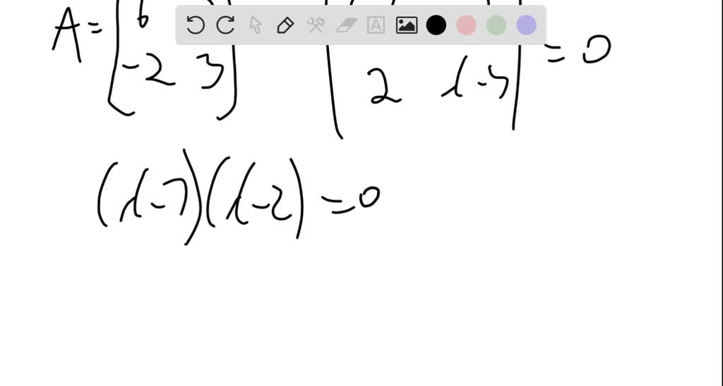 A Symmetric Matrix A Is Given Find An Orthonormal Basis Of