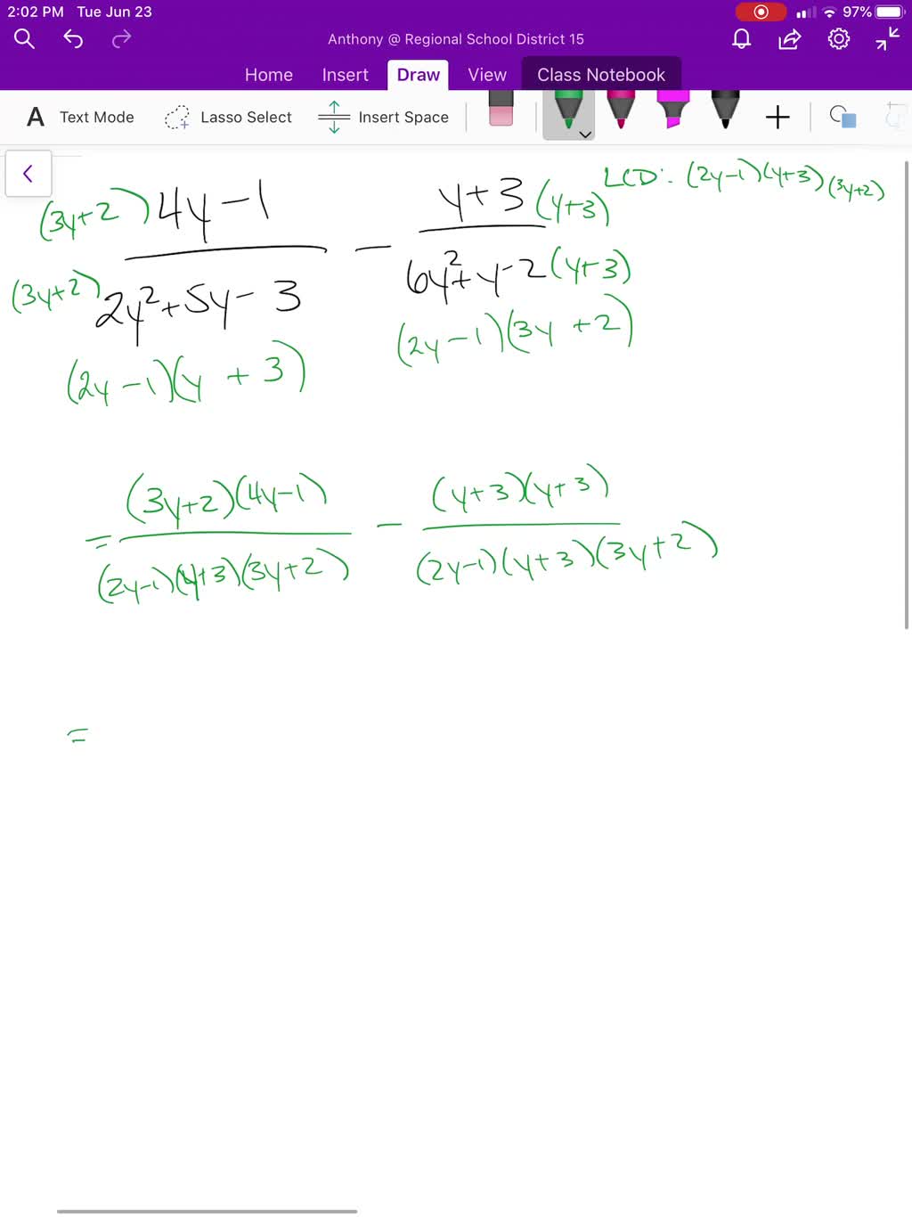 perform the indicated operations. These exercises…