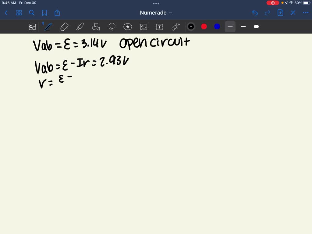 SOLVED:When switch S in Fig. 𝐄 25.29 is open, the voltmeter V reads 3.14 V. When the switch is ...