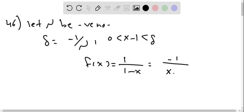 SOLVED:One-sided infinite limits Use the definitions given in Exercise ...