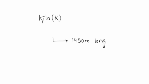 ⏩SOLVED:What does the prefix kilo (k) mean? How can this prefix be ...