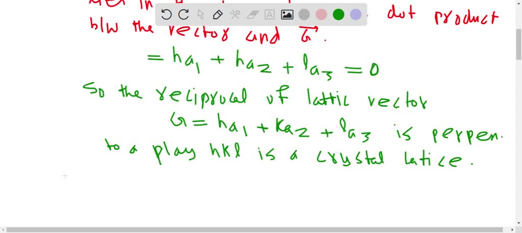 SOLVED:Show that in a cubic lattice the distance between the successive planes of indices (h k l ...