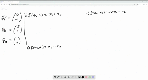 SOLVED:Repeat Exercise 2 where m is the minimum value of f on S instead of the maximum value.