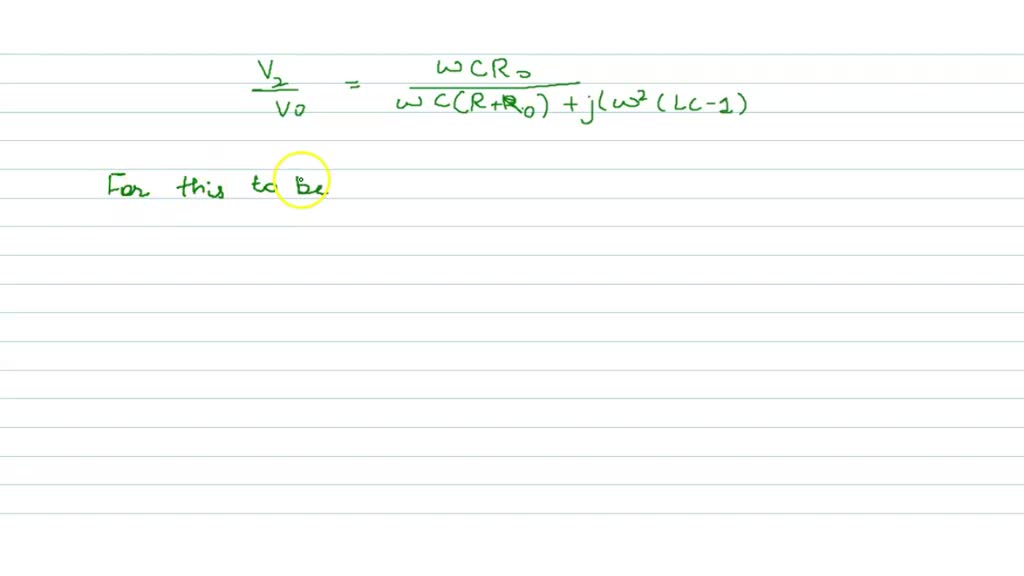 SOLVED:A Wien-bridge oscillator is shown in Figure P15.32. (a) Derive ...