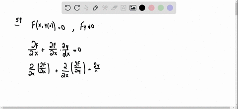 SOLVED:Equation 6 is a formula for the derivative d y / d x of a function defined implicitly by ...