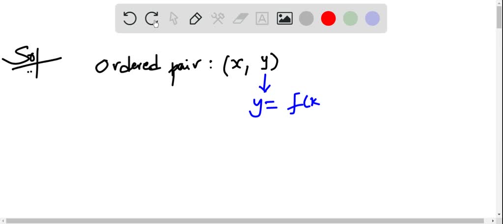 SOLVED:Fill in the blanks. A function f is when, for each x in the ...