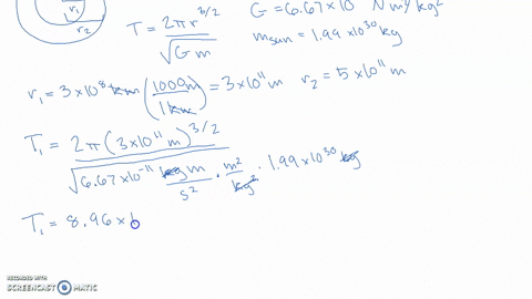 SOLVED: Kirkwood Gaps. Hundreds of thousands of asteroids orbit the sun ...