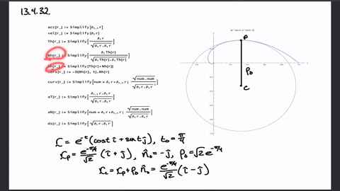 SOLVED:You will use a CAS to explore the osculating circle at a point P ...