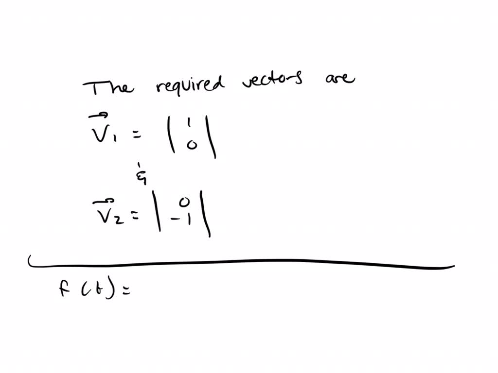 a rotation matrix M is given. Find (a) a vector that forms a basis for ...