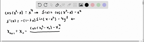 SOLVED:23-28 Use Newton's method to find all the roots of the equation ...