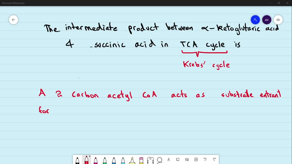 SOLVED: In the citric acid cycle, succinate thiokinase (succinyl-CoA ...