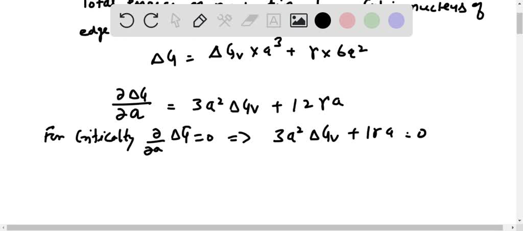 (a) Rewrite the expression for the total free energy change for ...